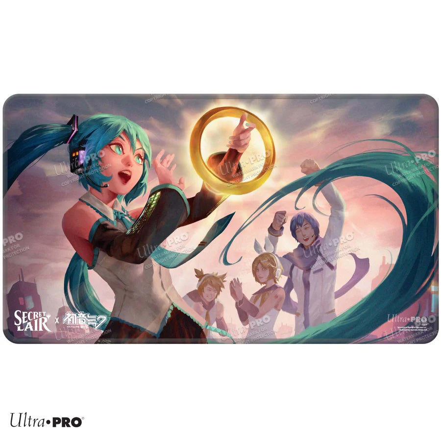 Stitched Edge Gaming Playmat Hatsune Miku (Summer) Sol Ring – XYAB