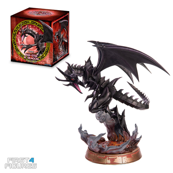 Red-Eyes Black Dragon 13" Statue Black Variant by First 4 Figures – XYAB