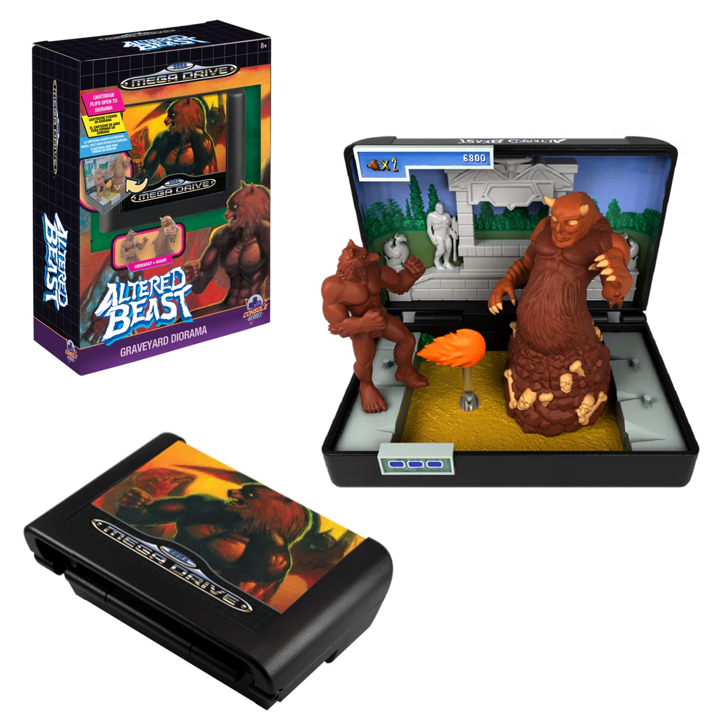 Console Heroes SEGA Altered Beast 4 Pack – XYAB