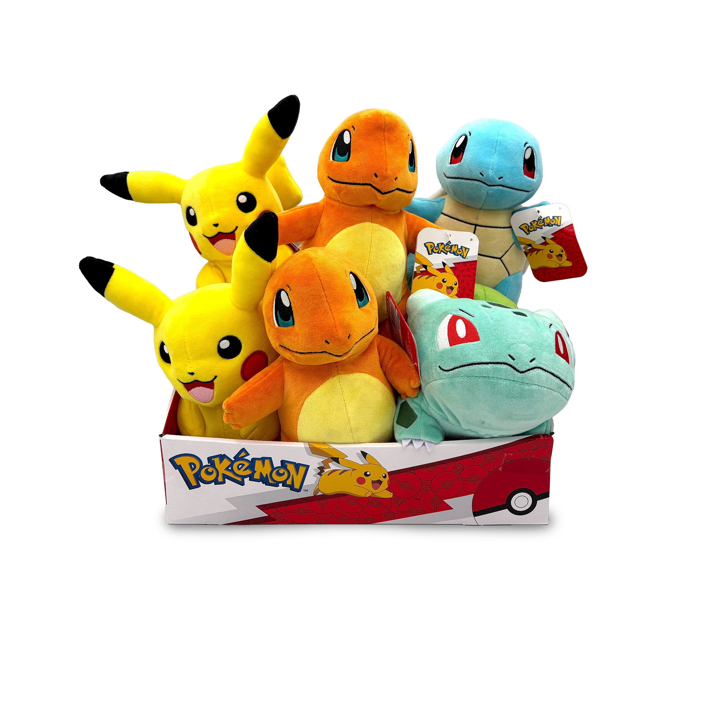 Pokémon 8" Plush Countertop Display (First Partners) – XYAB