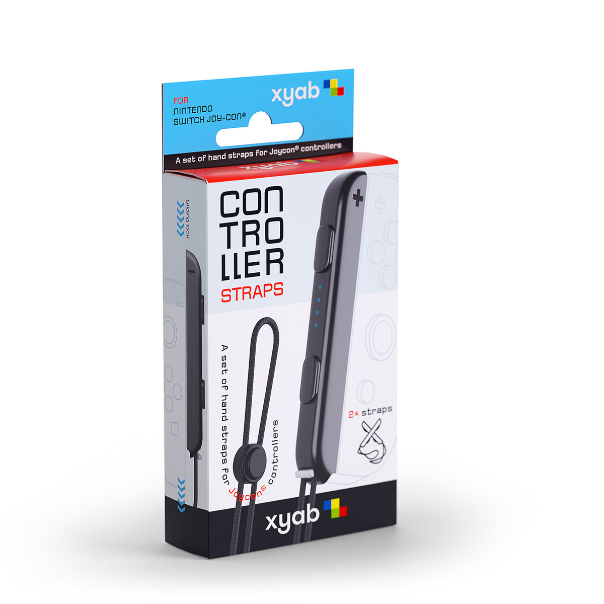 2 Pack Controller Straps for Nintendo Switch Joy-Con Controllers® - XYAB
