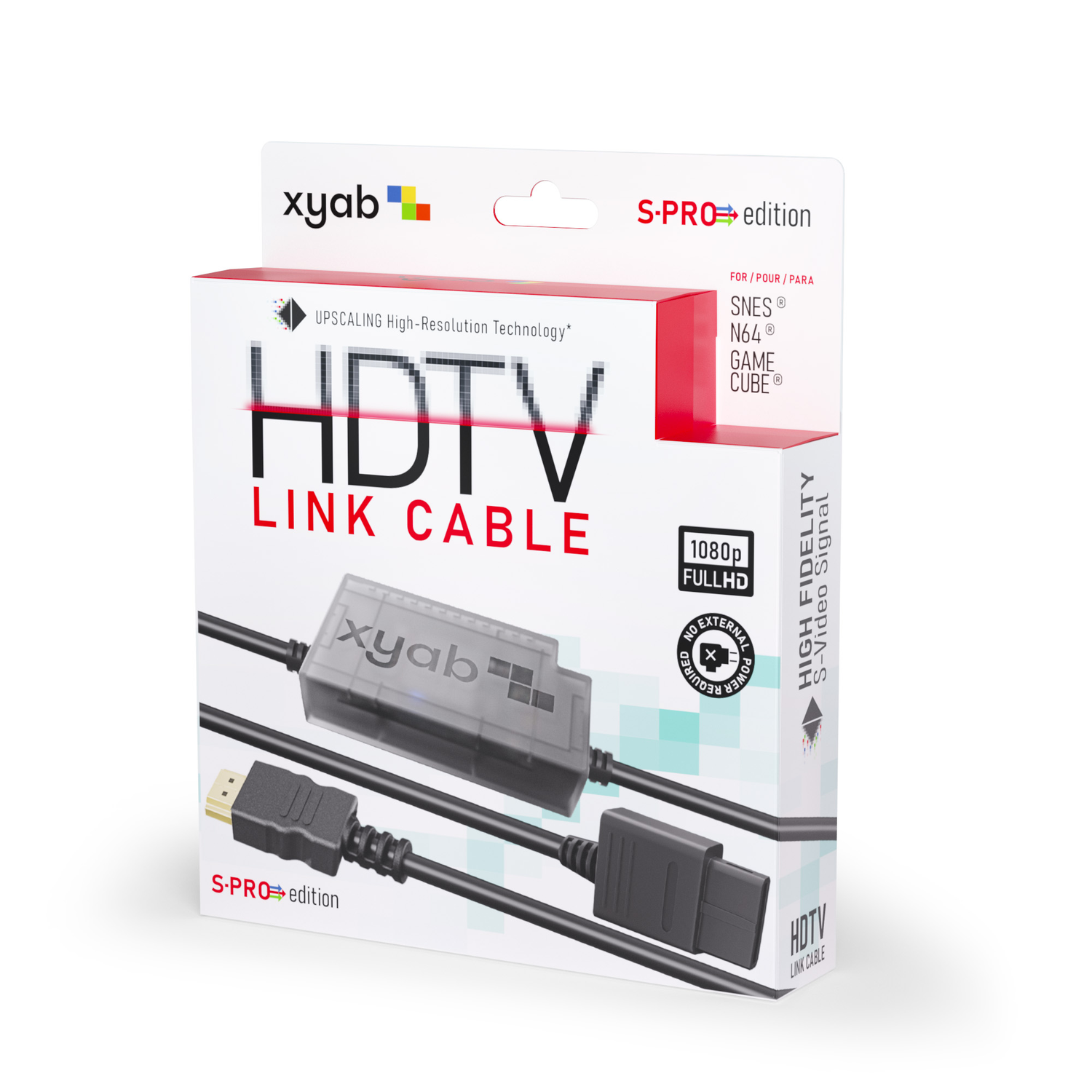 S-Pro HD Link Cable for various Nintendo® Consoles – XYAB