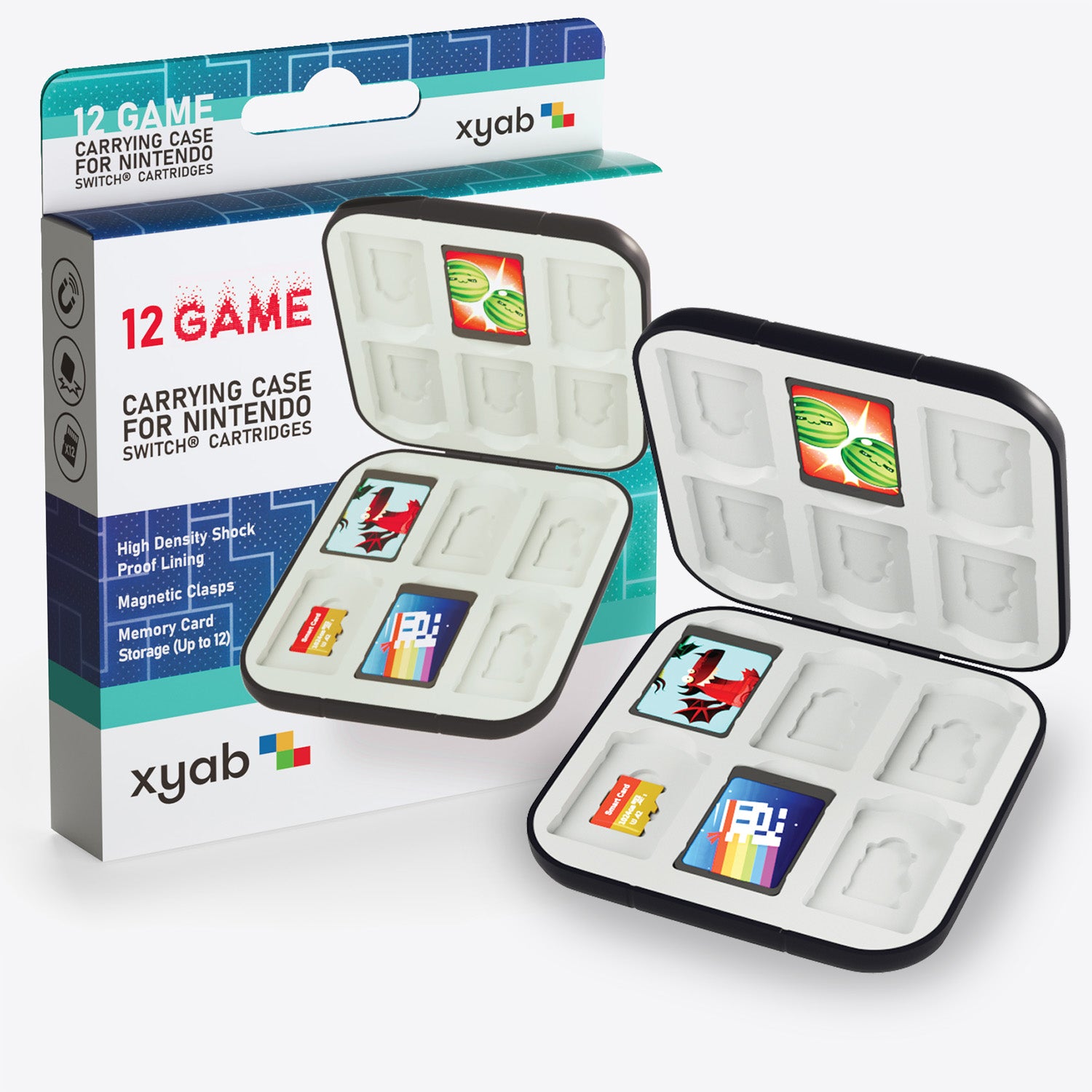 12 Game Cartridge Case for Nintendo Switch® - XYAB