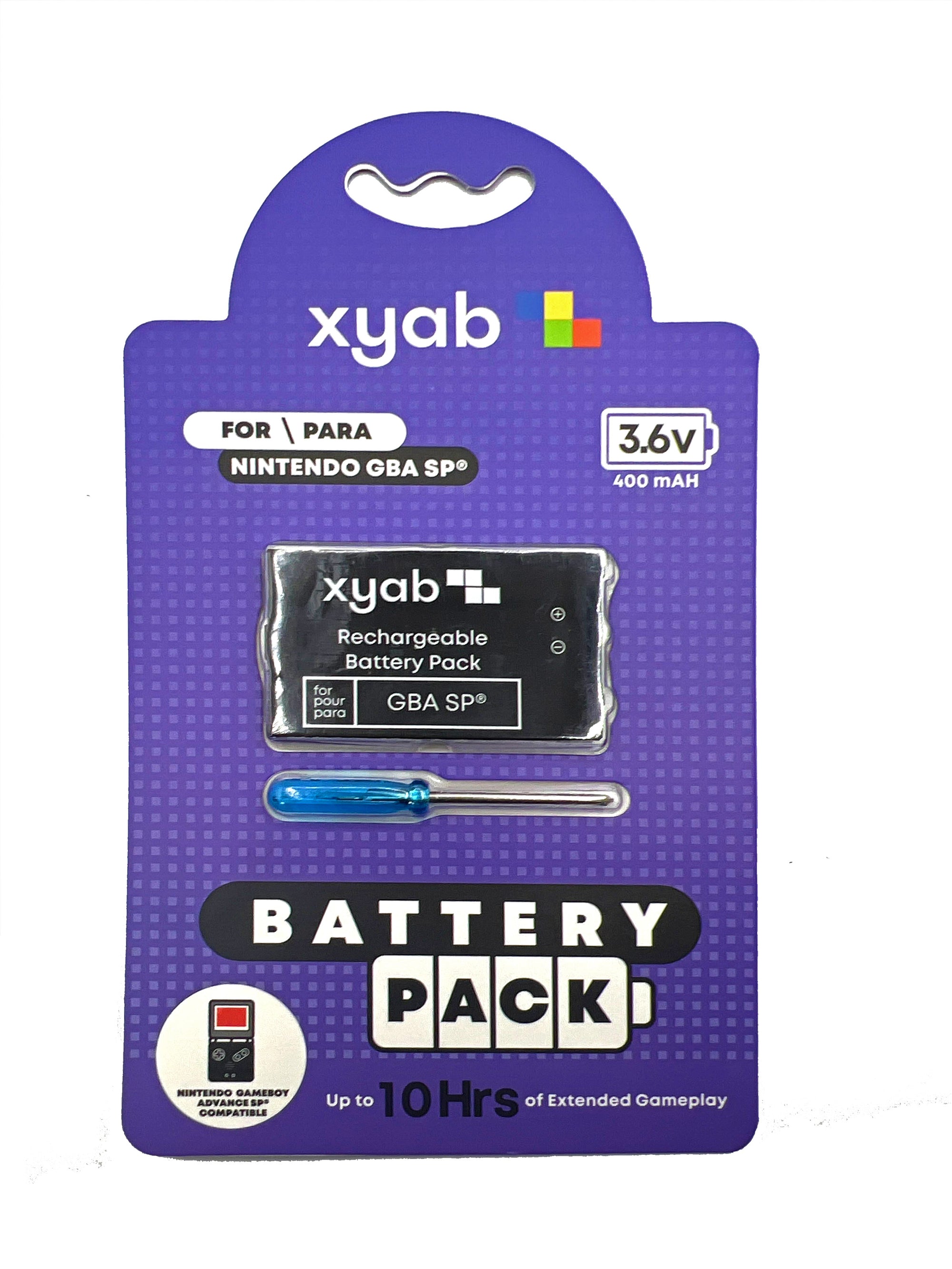 Rechargeable Battery Pack for Nintendo GBA SP® - XYAB