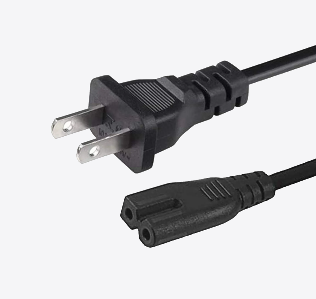 2-Prong Polarized Power Cable – XYAB