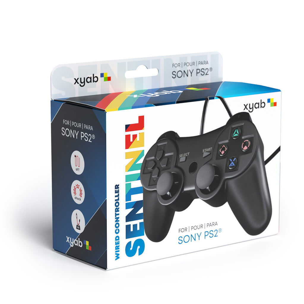 SENTINEL Wired Controller for Sony PS2® – XYAB