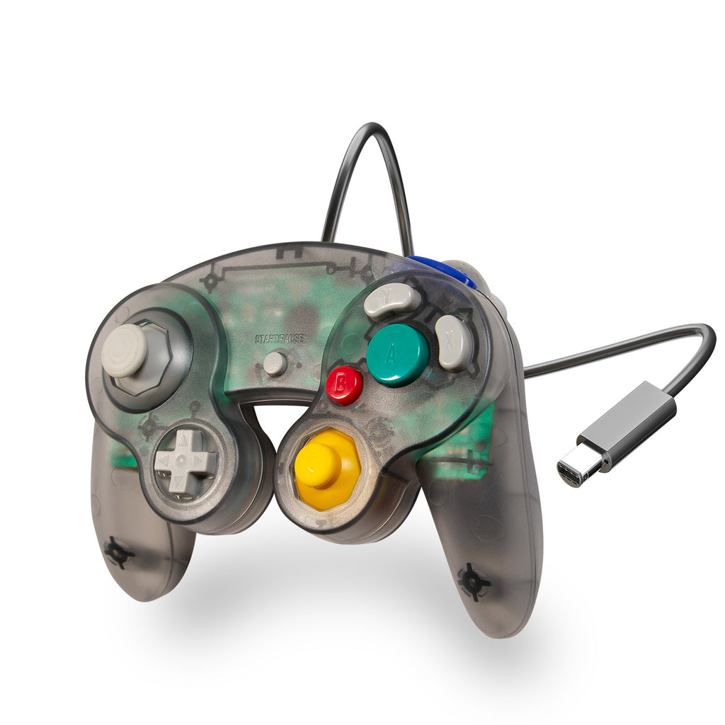 Wired Controller for Nintendo GameCube® - Smoke Black – XYAB
