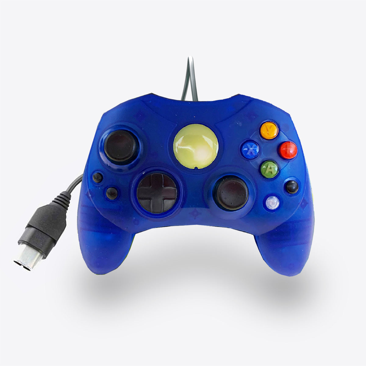 Wired S-Type Controller for Original XBOX® - Clear Blue - XYAB