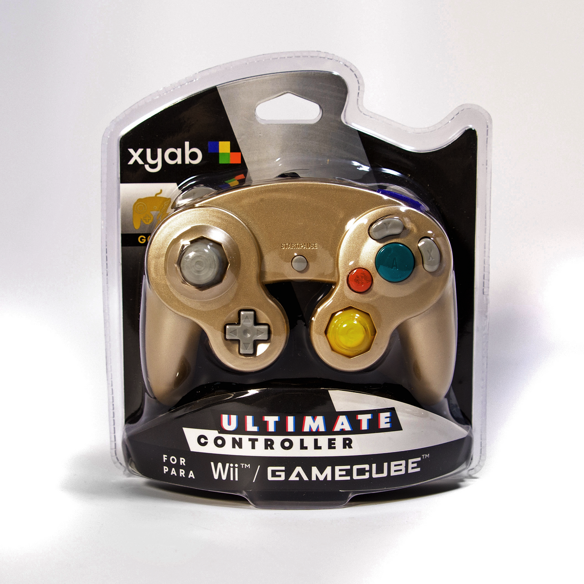 Wired Controller for Nintendo GameCube® - Gold - XYAB