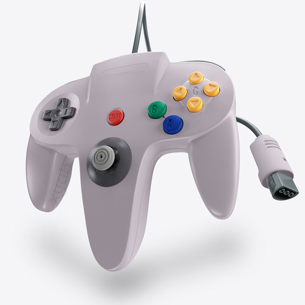 PROTO64 Gray Wired Controller for Nintendo 64® - XYAB