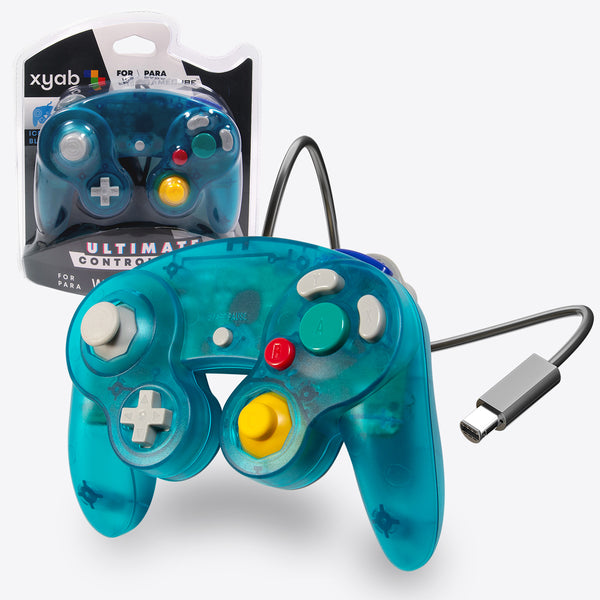 Wired Controller for Nintendo GameCube® - Ice Blue - XYAB